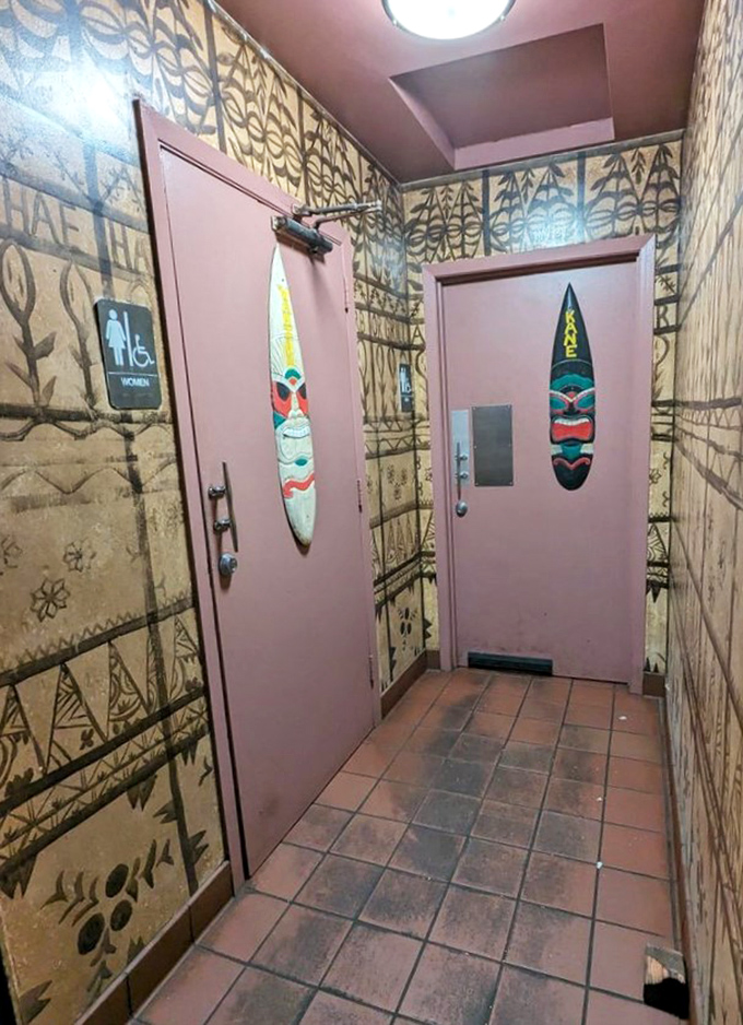 Even the restrooms get the tropical treatment, because attention to detail matters everywhere.