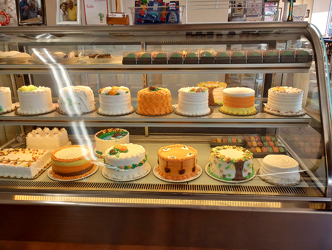 Cake heaven exists, and it's behind this glass. Marge's showcases celebration centerpieces that make birthdays, weddings, and Tuesdays worth celebrating.