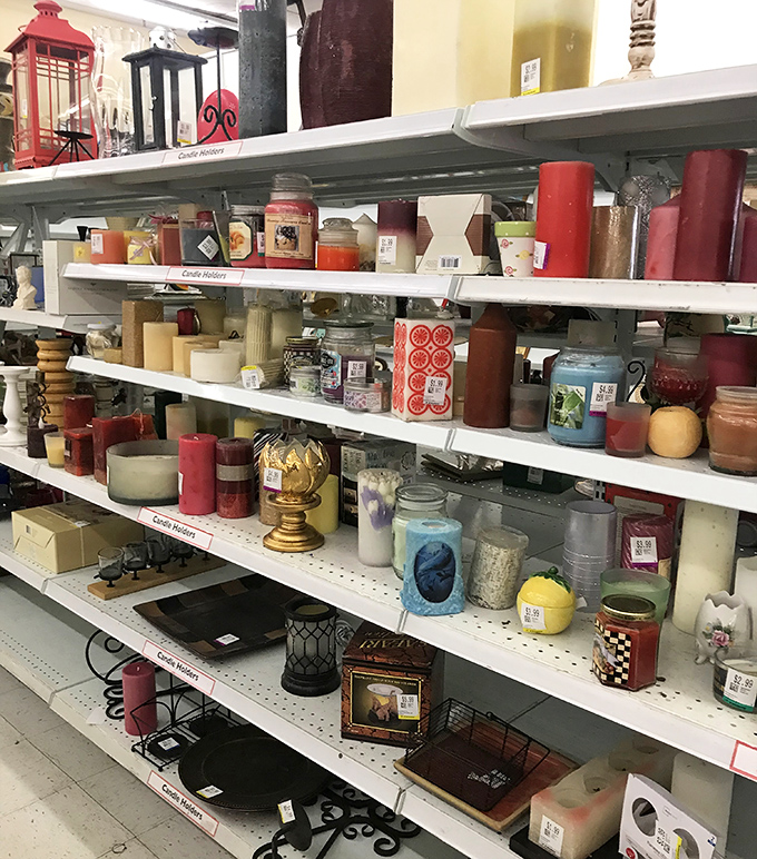 Candle heaven illuminates the housewares aisle with scents and styles from every era. That MacKenzie-Childs-inspired piece could be the start of your checkered collection.