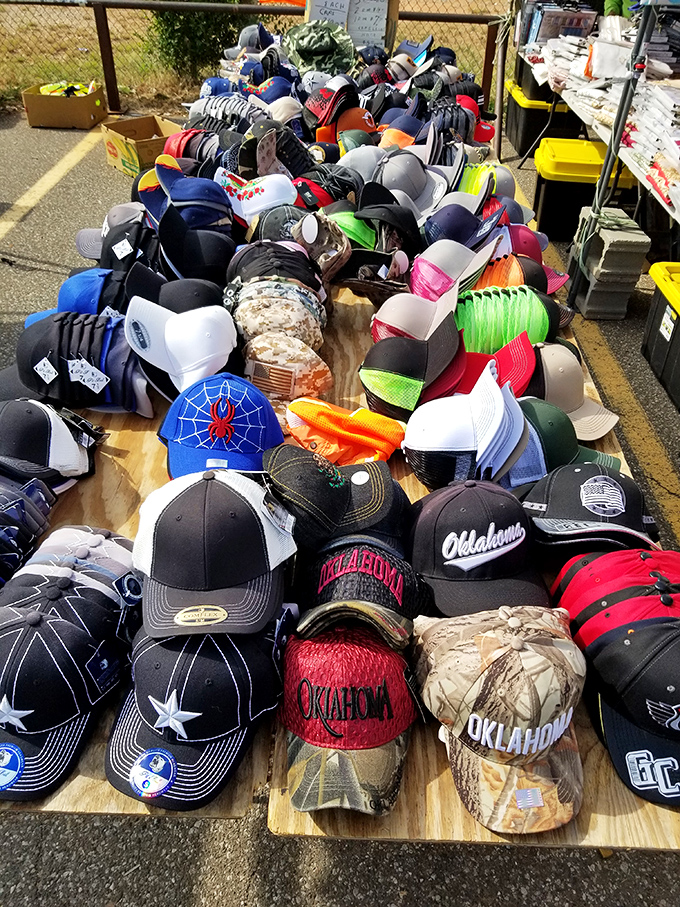 Hat-opia! From Oklahoma pride to outdoor adventures, there's a cap here to top off every personality.