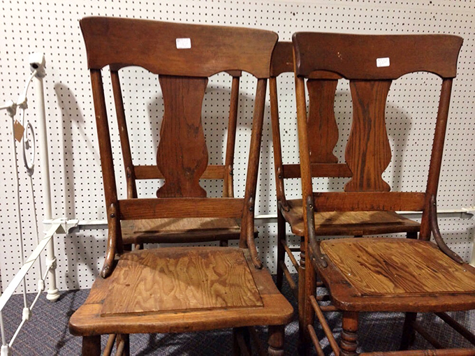 These wooden chairs have supported generations of family dinners. The conversations they've witnessed could fill libraries.