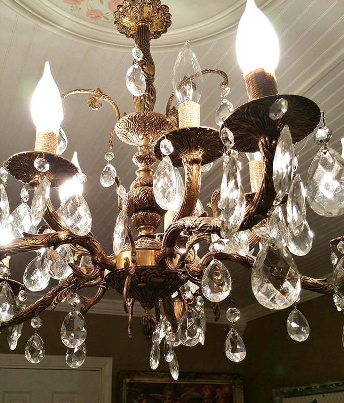 Chandeliers that once illuminated someone else's dinner parties now wait to class up your dining room at fraction-of-retail prices.