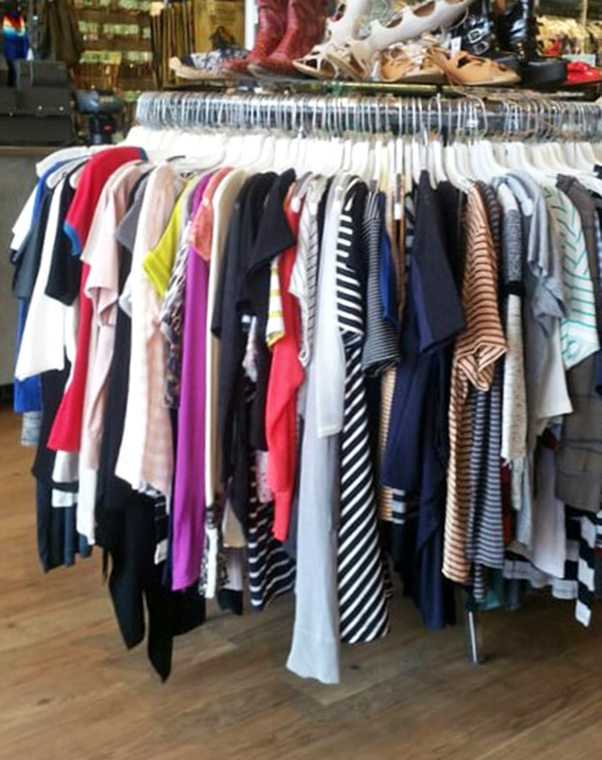 The rainbow of possibilities&mdash;where each hanger holds potential for that "where did you get that?" moment at your next gathering.