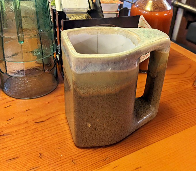 Handcrafted ceramic mugs add character to every coffee pour&mdash;functional art that elevates your morning brew experience.