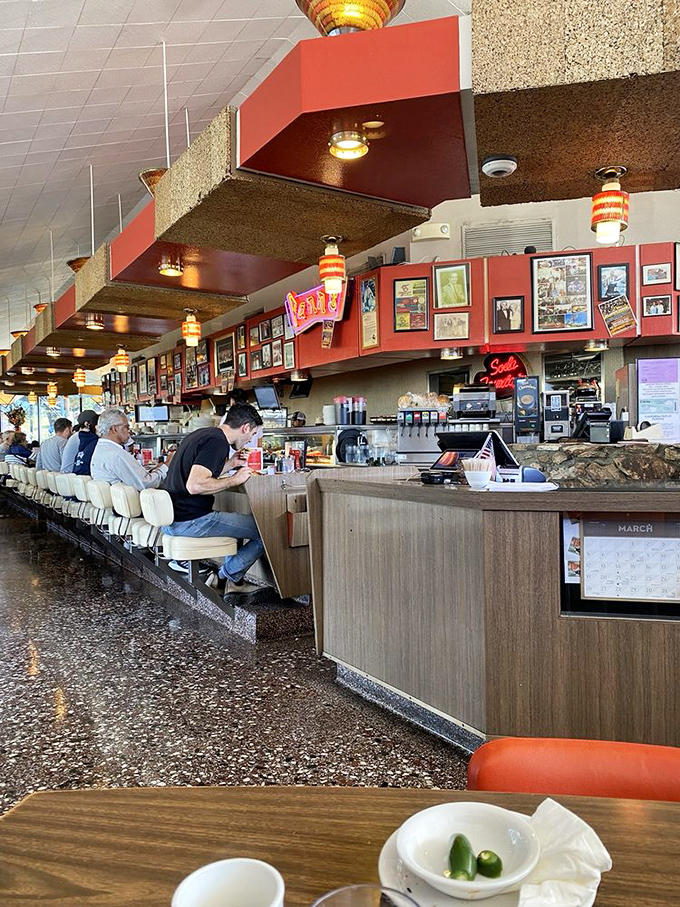 The counter&mdash;where regulars become family and first-timers become regulars, all under the watchful gaze of decades of memorabilia.