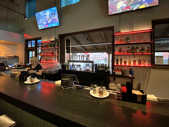 A bar that beckons with the promise of Italian cocktails and good conversation. Negroni, anyone?