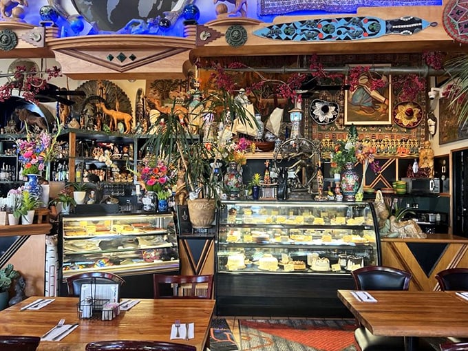 The dessert counter&mdash;where willpower goes to die and "I'll just have a bite" becomes the lie you tell yourself.