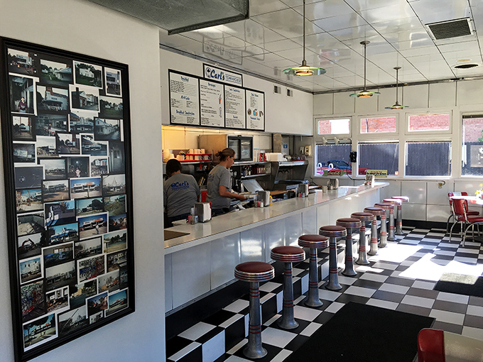The counter where magic happens. Those stools have supported the dreams and appetites of Ohioans since 1939. 