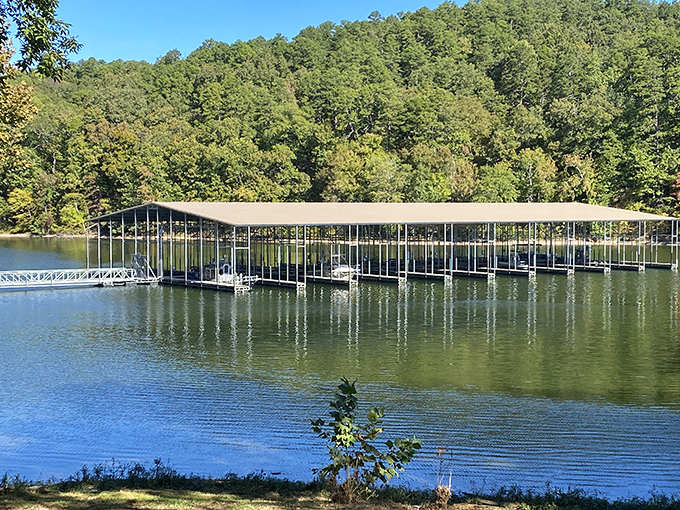 Not just a boat dock&mdash;a gateway to aquatic adventures. Where weekend captains and serious anglers begin their Pickwick Lake expeditions.