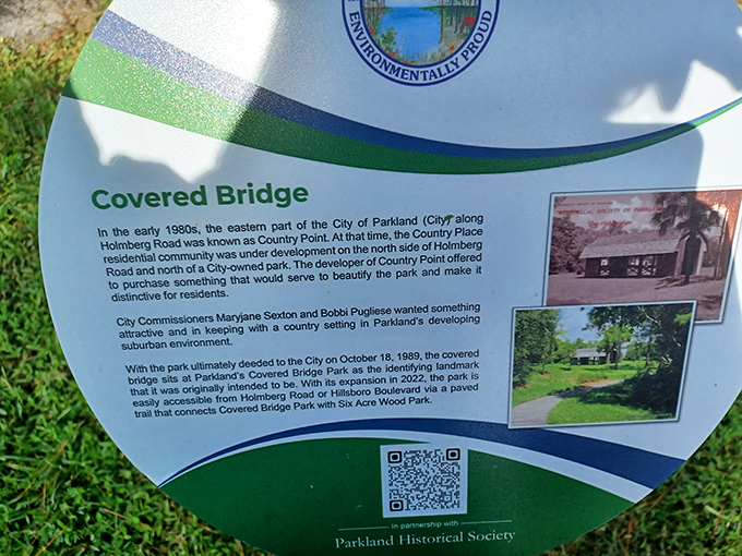 History stands preserved not just in wood and nails, but in the stories shared through educational displays throughout the park.