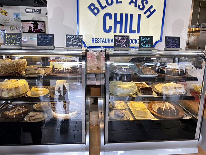 The dessert case doesn't just display sweets&mdash;it showcases edible art that makes saying "I'll just have coffee" the biggest lie you'll tell all day.