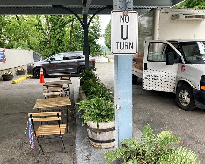 Simple seating with a view of the action. In true Pittsburgh fashion, it's substance over style every time.