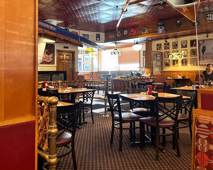 Tables waiting patiently for the morning rush &ndash; each one a stage for countless breakfast memories in the making.