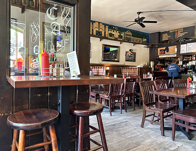 The worn wooden floors and comfortable chairs have witnessed countless first dates, family celebrations, and regular Tuesday night dinners over the decades.