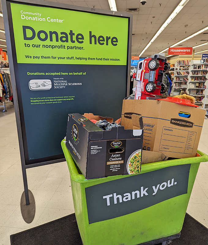 Giving back never looked so organized. Savers partners with nonprofits like the National Multiple Sclerosis Society, turning donations into difference-makers.