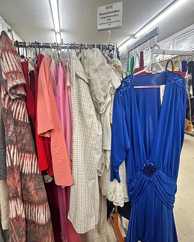 From vintage rural wear to evening elegance&mdash;this rack proves special occasion outfits don't need special occasion prices to make you feel fabulous.