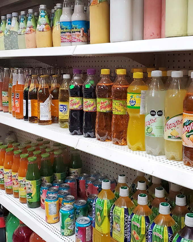 The beverage selection rivals a rainbow in variety and color. From horchata to Jarritos, these drinks aren't just thirst-quenchers&mdash;they're liquid culture.