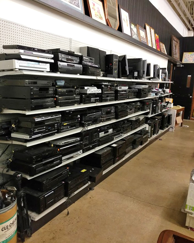 The electronics graveyard&mdash;where yesterday's cutting-edge technology finds new purpose in the hands of tinkerers and nostalgic collectors.