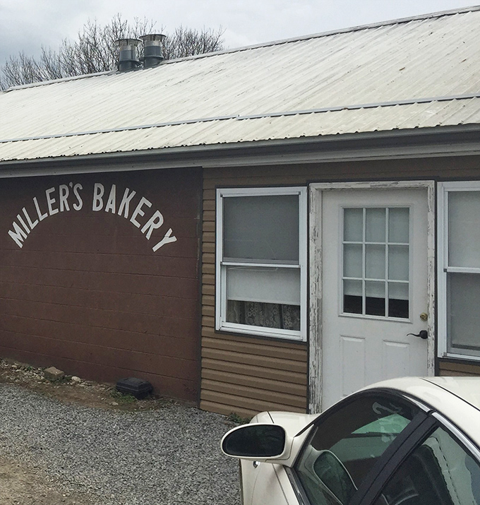 Another view of the bakery's modest exterior&mdash;proof that greatness doesn't need fancy architecture, just flour, butter, and skill in the right proportions.