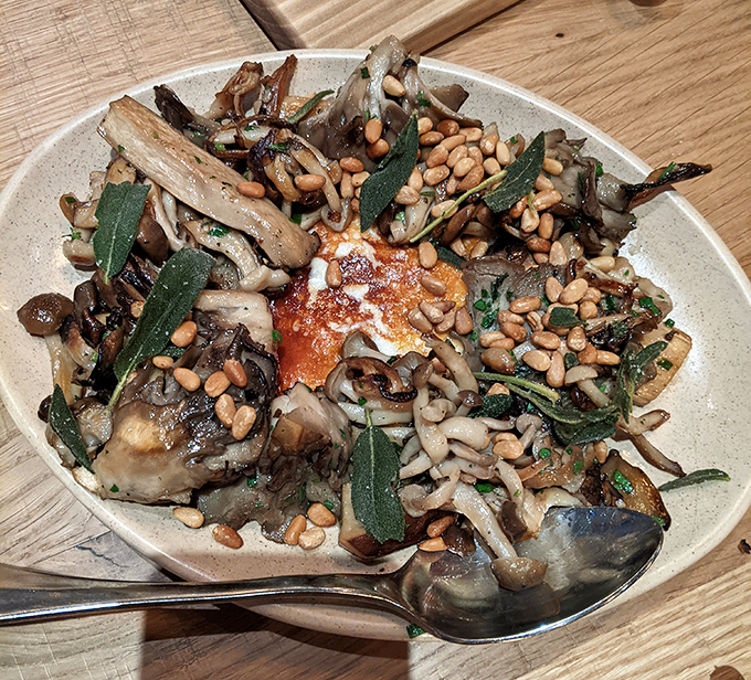 Forest mushrooms that taste like they were foraged by woodland elves and cooked by someone who knows that butter and herbs are nature's best friends.
