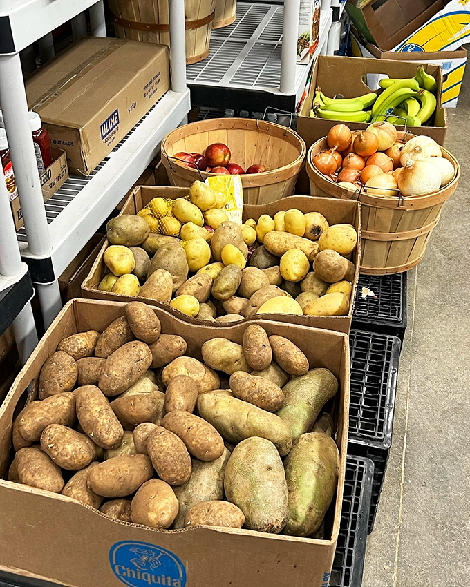 Farm-fresh produce that costs less than a fancy coffee. These potatoes and onions aren't just food&mdash;they're the beginning of tonight's comfort meal.