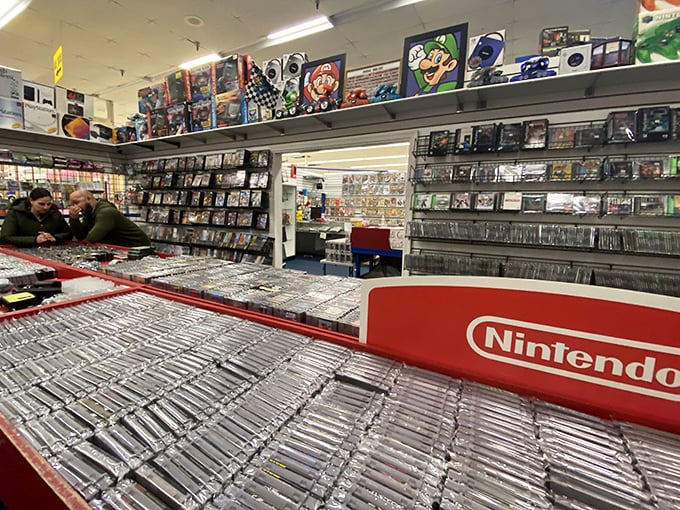 Gaming nirvana for the nostalgic soul. More classic titles than your childhood memories, all waiting for their "player one" to press start.