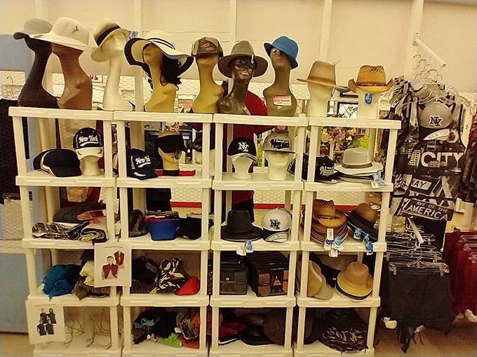 Headwear hierarchy on full display. From practical sun protection to statement-making fashion, the perfect topper awaits discovery.