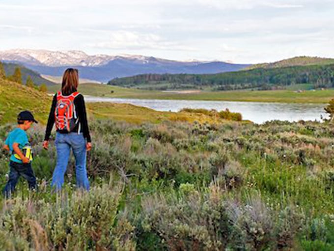 Family hiking trails offer views that make even the most screen-addicted teenagers look up and mutter an impressed "whoa."
