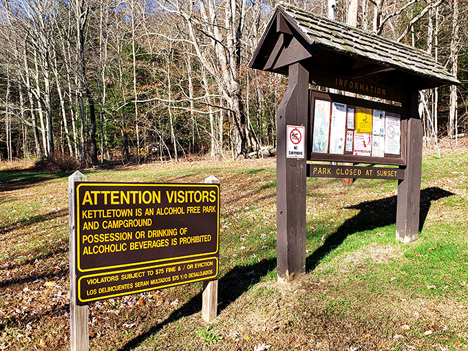 Park information that's actually helpful &ndash; unlike those assembly instructions you threw away last week.