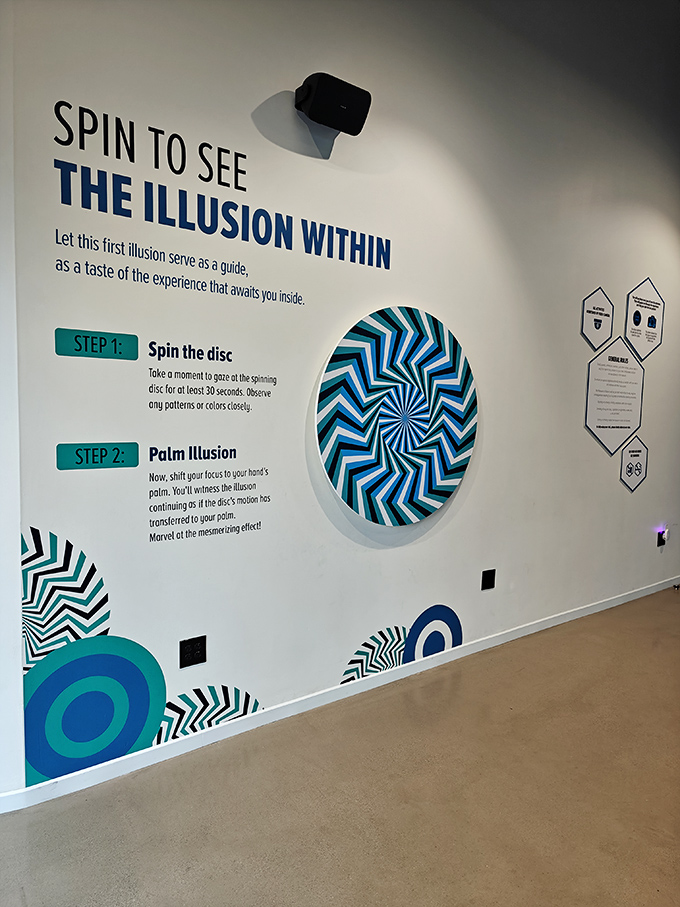 Spin to see the illusion within offers a taste of the mind-bending journey ahead&mdash;like an appetizer for your brain before the main course. 