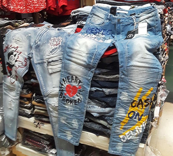 Denim with personality and a point of view. These jeans don't just make statements&mdash;they start conversations.