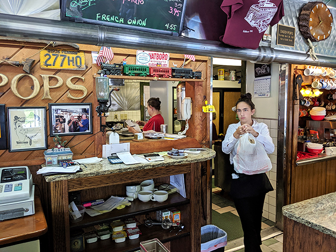 Behind every great diner is a bustling kitchen and staff who know exactly how you like your eggs. The heart of the operation.