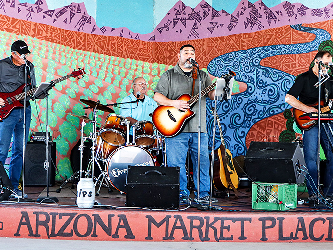Live music adds the perfect soundtrack to your treasure hunting. These local musicians turn shopping into an authentic Arizona experience.