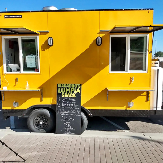 Macadoo's bright yellow Lumpia Shack brings Filipino flavor bombs to Idaho &ndash; cultural diplomacy never tasted so good.
