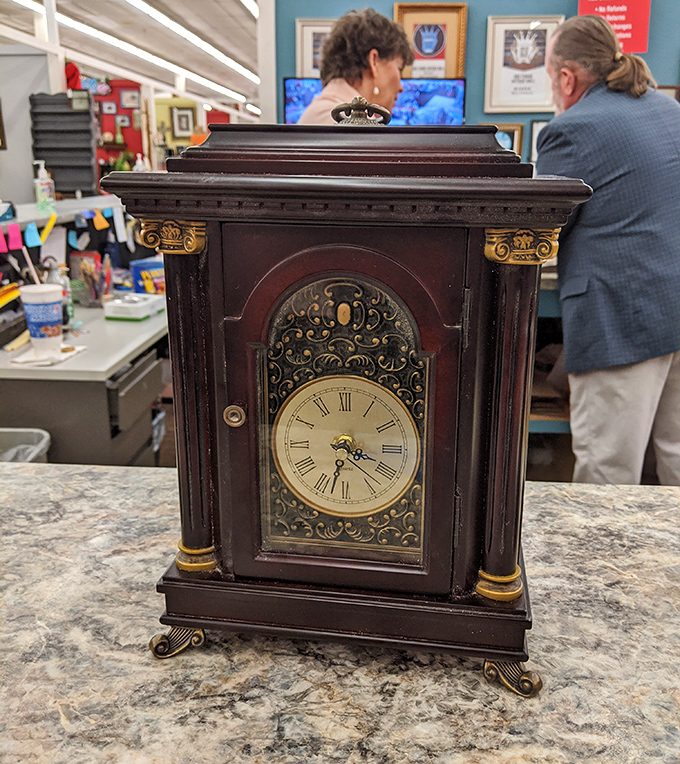 Ornate mantel clocks with Roman numerals remind us when timepieces were meant to be admired, not just checked.