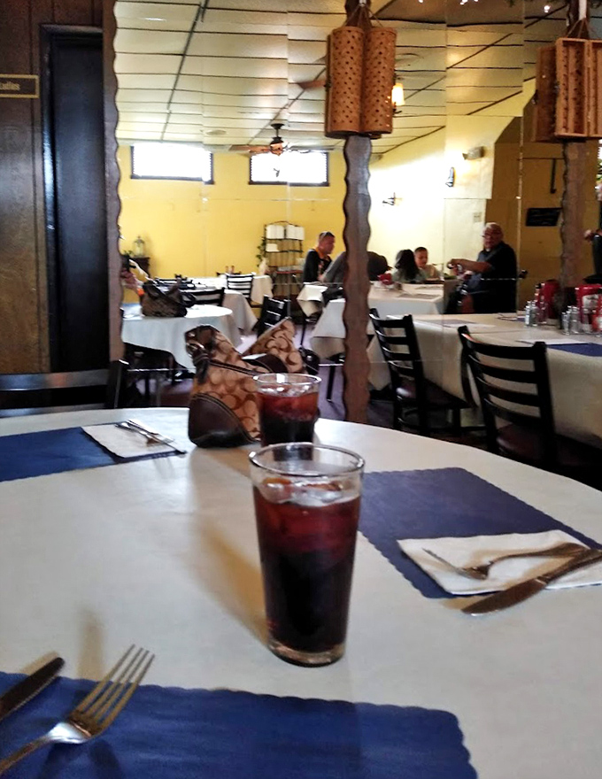 Pendant lights cast a warm glow over tables where generations of Pennsylvanians have broken bread and made memories.