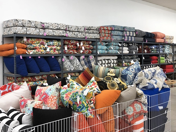 Pillow paradise! Transform any tired couch or bed with these colorful cushions&mdash;instant makeover without the designer price tag.