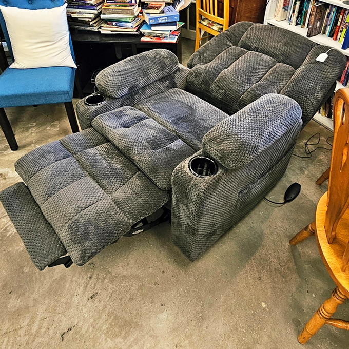 The ultimate dad chair&mdash;this recliner has cup holders for your beverage and enough cushioning to make afternoon naps practically mandatory.