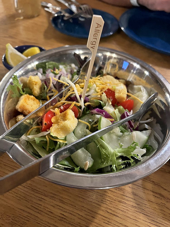 This isn't just a salad&mdash;it's nature's apology for all the indulgent options you've already consumed, with enough cheese to keep it interesting.