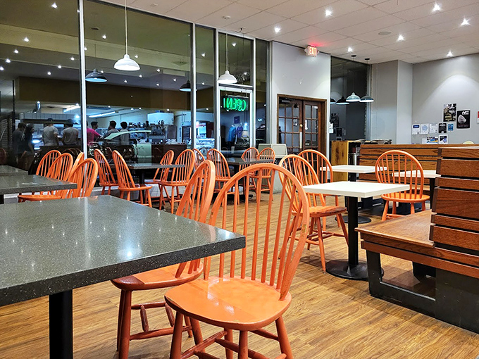 Orange chairs that match the warmth of freshly baked goods. This isn't just a place to eat&mdash;it's where Lawrence residents build memories, one bite at a time.