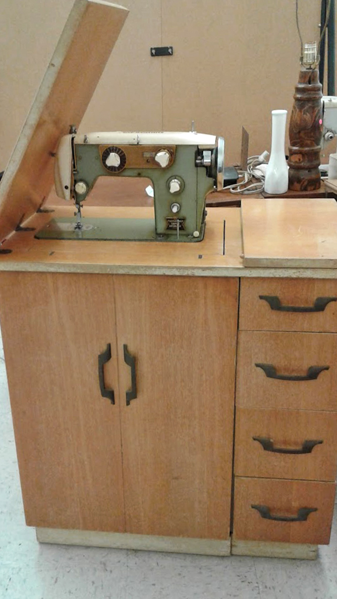 This vintage sewing machine isn't just a relic&mdash;it's a working time machine to an era when things were built to last generations.
