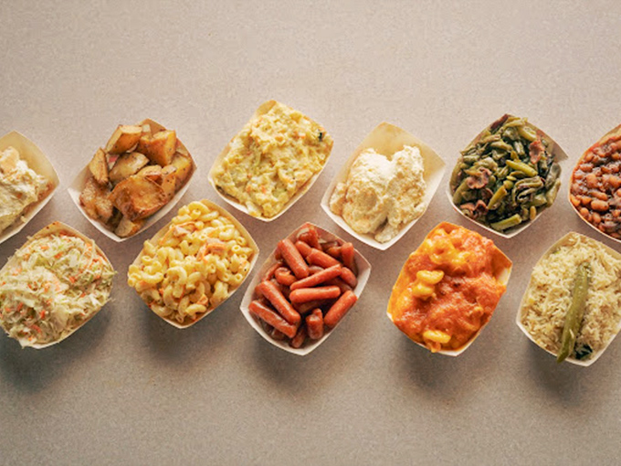 A lineup of sides that proves barbecue is about the full experience&mdash;each little boat a different supporting actor in your meat-centric blockbuster.