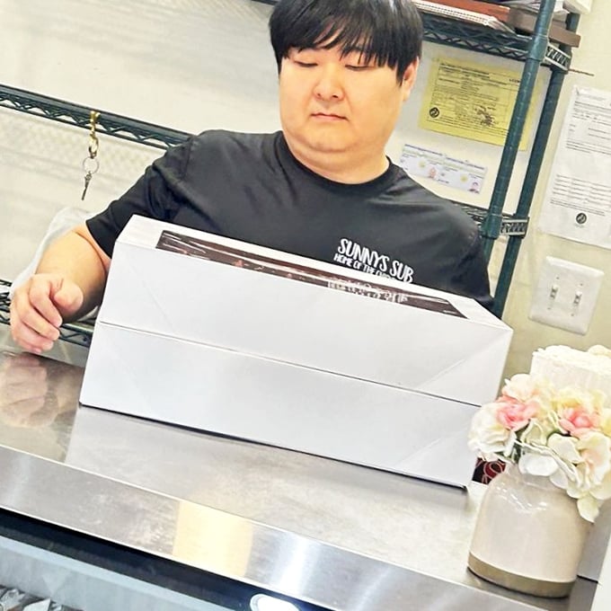 That's the smile of someone who knows they're about to make your day significantly better.