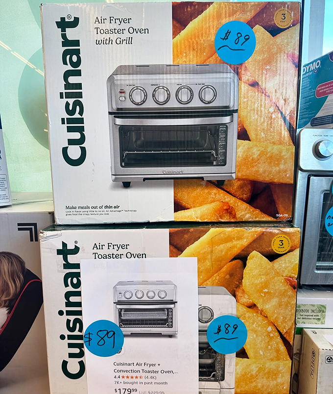Cuisinart air fryer toaster ovens at $89 instead of $179? That's not just a bargain &ndash; it's practically a financial investment.