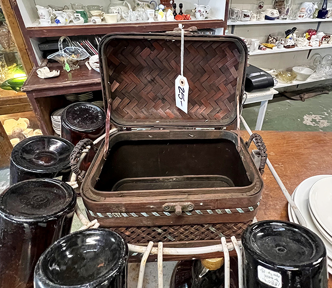 This isn't just a basket&mdash;it's a handwoven time capsule with a price tag. Someone's grandmother made this with practiced hands.