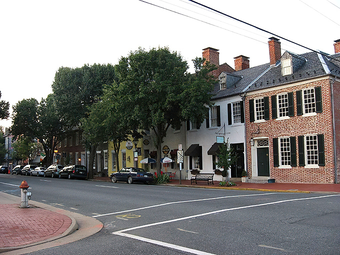 Fredericksburg's historic district&mdash;where the buildings have been standing longer than most countries have existed.