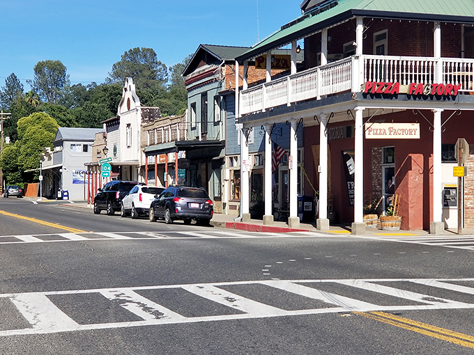 Ione's historic main street offers a perfect slice of Gold Country charm, where wooden balconies whisper tales of California's wild past.