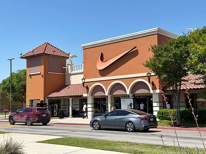 BOSS storefront standing tall and sophisticated &ndash; like your outfit will after shopping here.