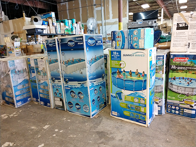 Backyard oasis kits – because nothing says "summer victory" like scoring a pool at prices that won't leave you underwater.