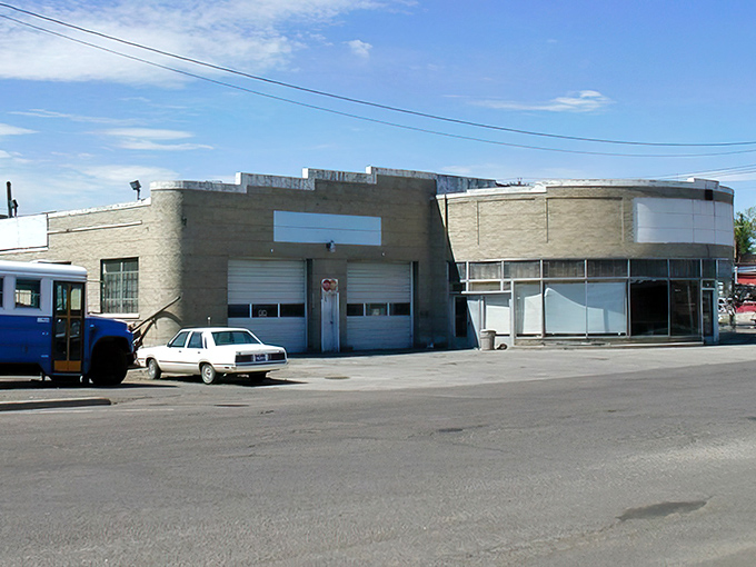This Art-Deco building whispers of Rupert's more glamorous days, when going downtown was an occasion that called for your good hat.